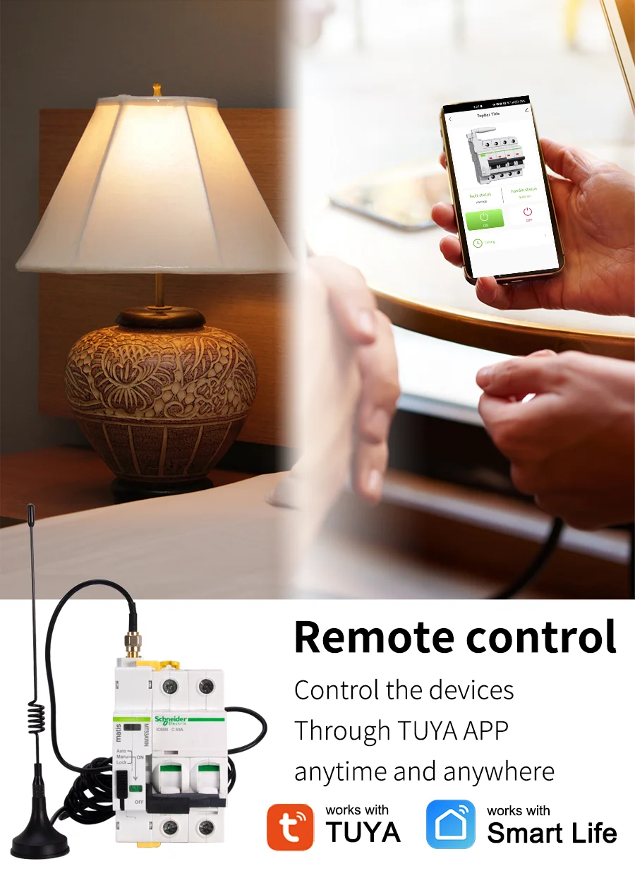 Tuya Wifi Smart Circuit Breaker - Reliable Metering & Control