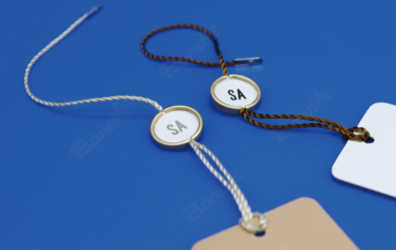 Cpjmdk Garment Seal Tag Aluminum Metal Golden Luxury Garment Tag Banok ...