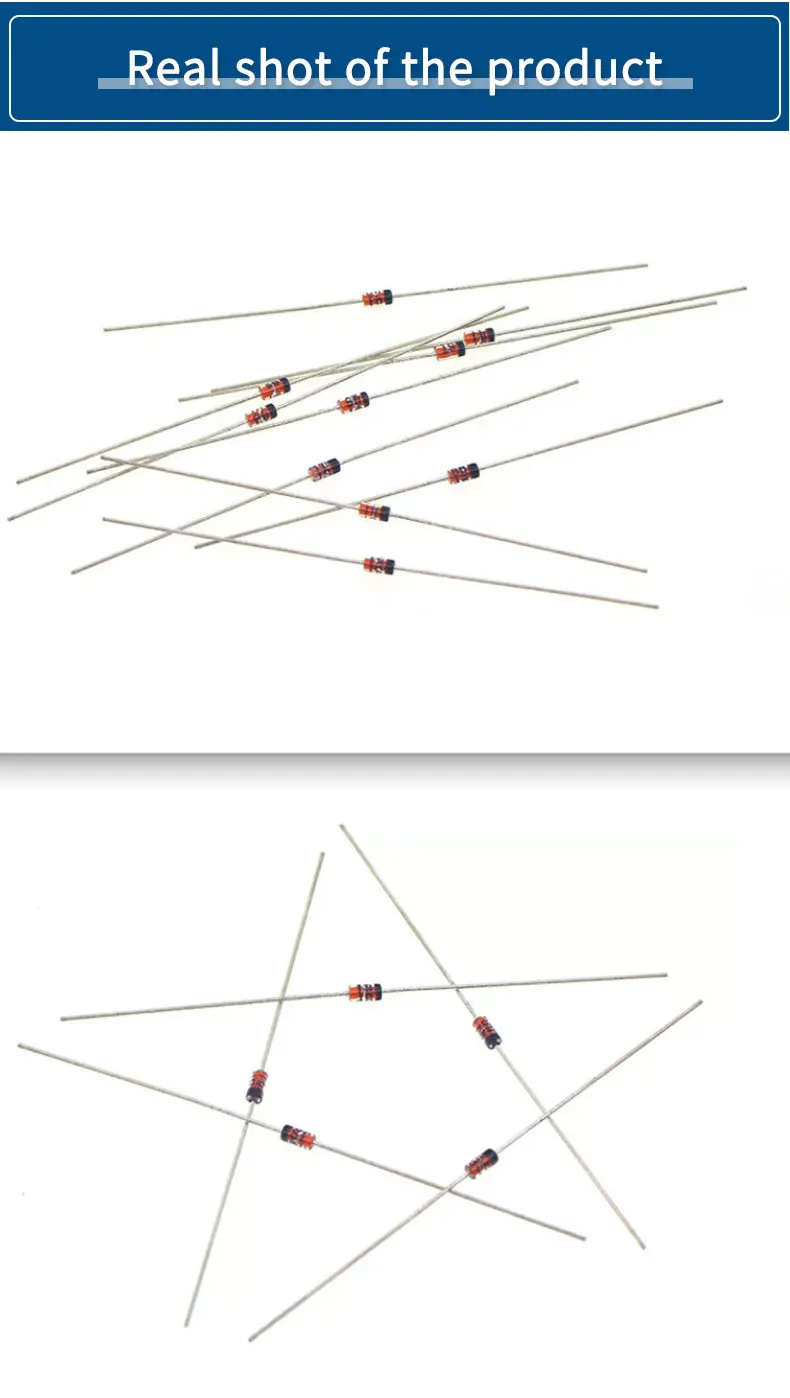 Schottky Diode Germanium Detection Diode 1n60p In60p Package Do 35