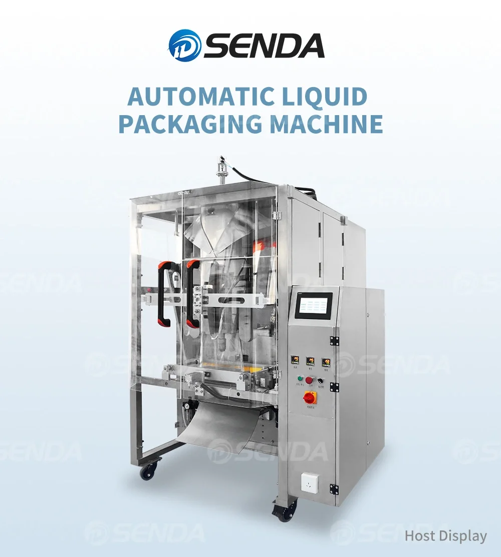 Frozen Pulp / Tropical Fruit SD-L01-420 Automatic Packing Filling ...