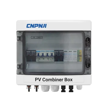 Smart Combiner Box For Solar Panel 2in 1out Ip65 Plastic Pv Combiner ...