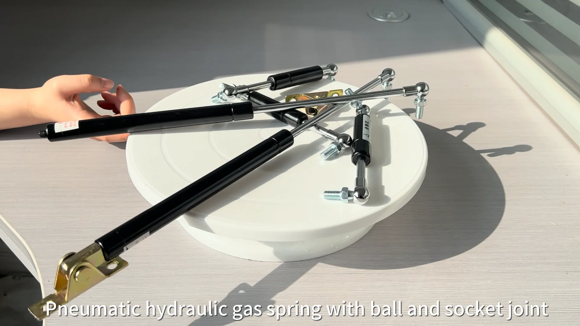 Car Traction Tension Gas Spring Strut Stainless Steel For Office Chair ...