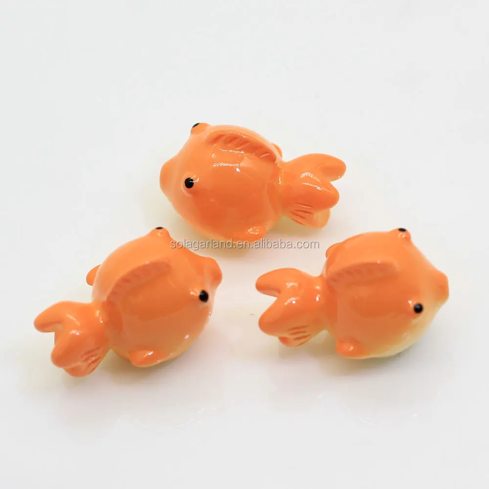 3d Resin Miniatures Fish Animals Goldfish Fairy Garden Miniature ...