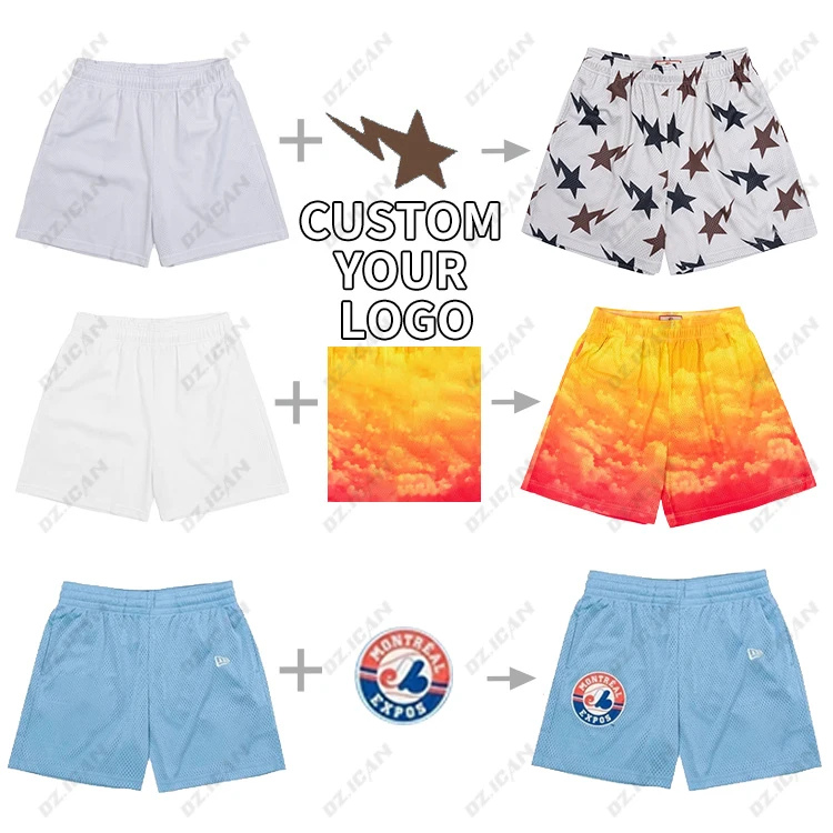 Qianshi Custom Mens Running Cotton French Terry Fleece Gym Workout 5 ...