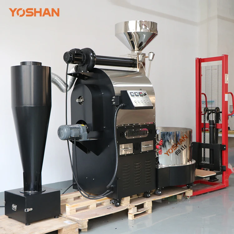 Topper 20kg Coffee Roaster Machine,Gas Powered Coffee Bean Roasting ...