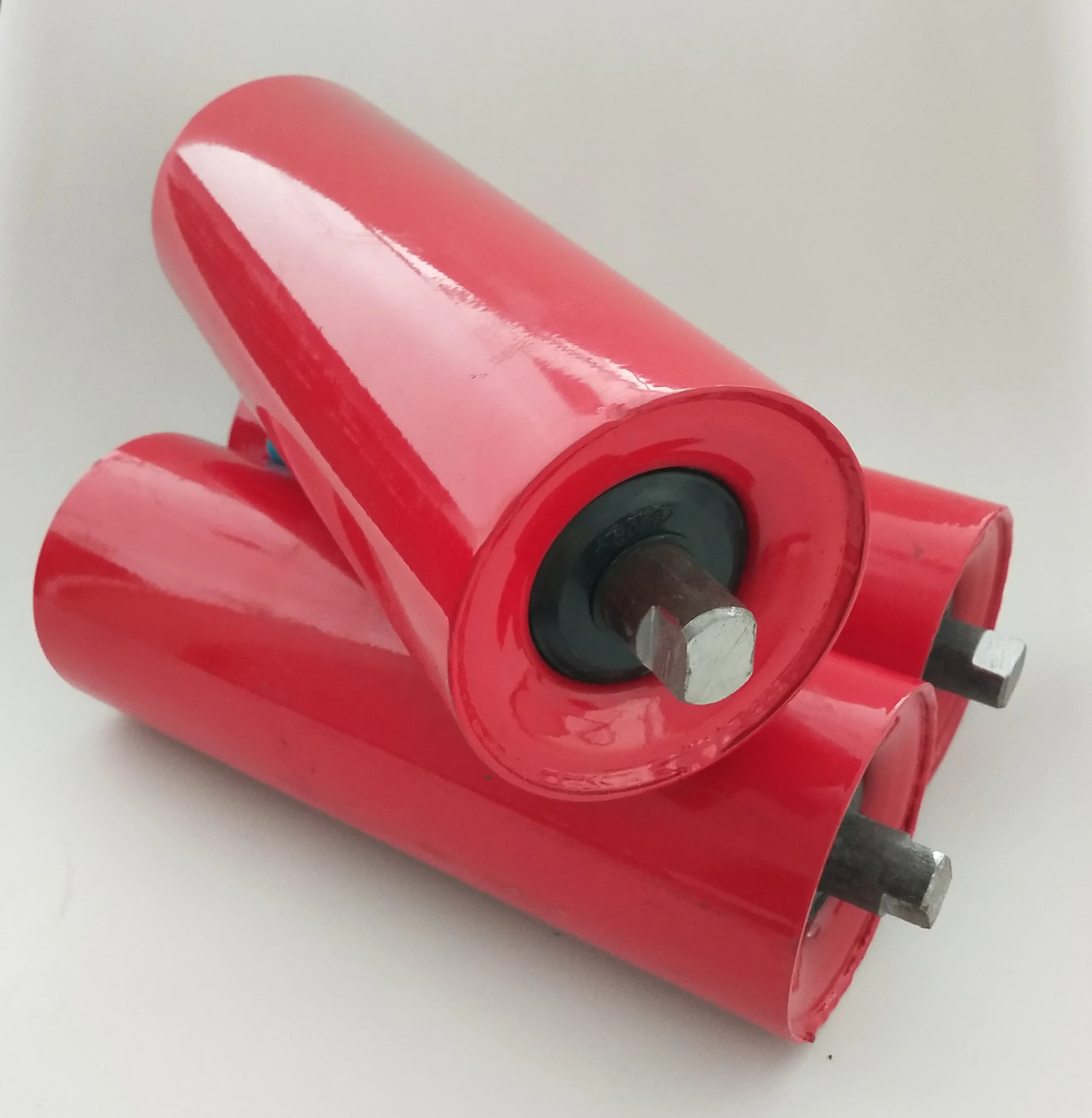 Mining Coal Gravity Steel Industrial Trough Belt Conveyor Idler Roller ...