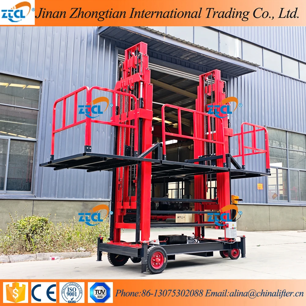8m Electric Lifting Scaffold Mobile Folding Platform Home ...