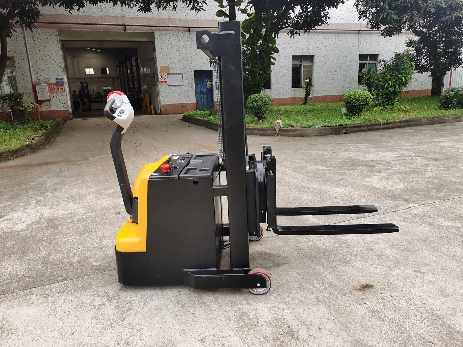 Veshai Fully Powered Counter-balanced Pallet Stacker Truck With Side ...