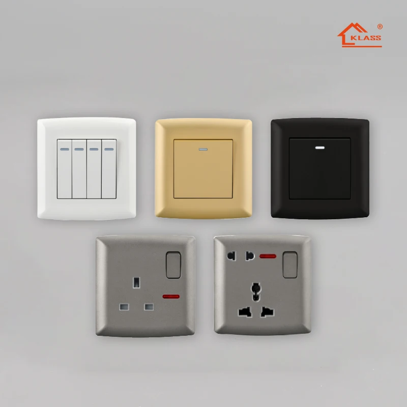 Saudi Arabia Iraq Pakistan 2 Gang 4 Gang Wall Light Switches 16a Rocker ...