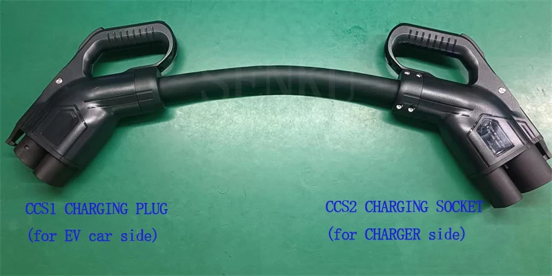 150KW Electric Car EV Charging CCS2 to CCS1 Adapter