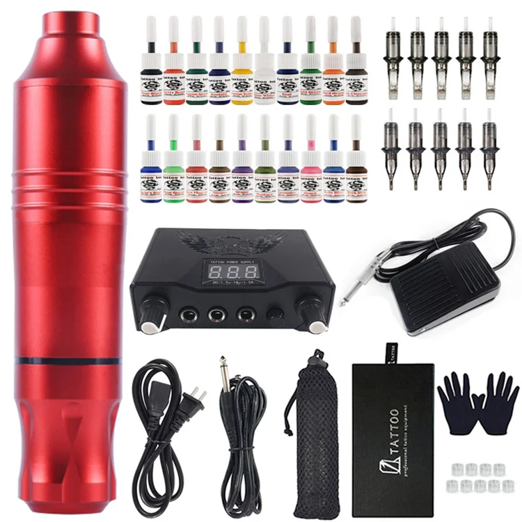 Custom Tatoo Machine A Tatoo Pen Maquina De Tatuar Inalambrica ...
