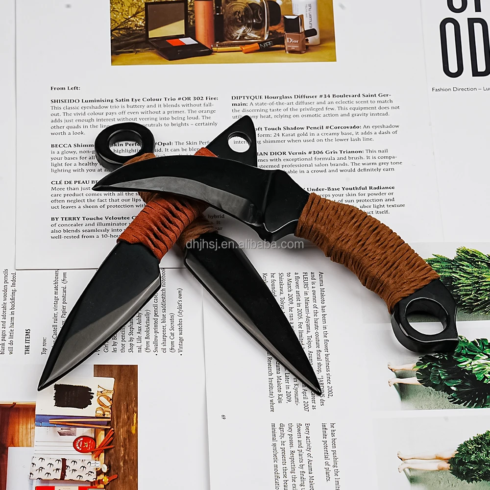 Handmade Obsidian Knife Dragon Glass Quartz Sword Flint Rock Arrow ...