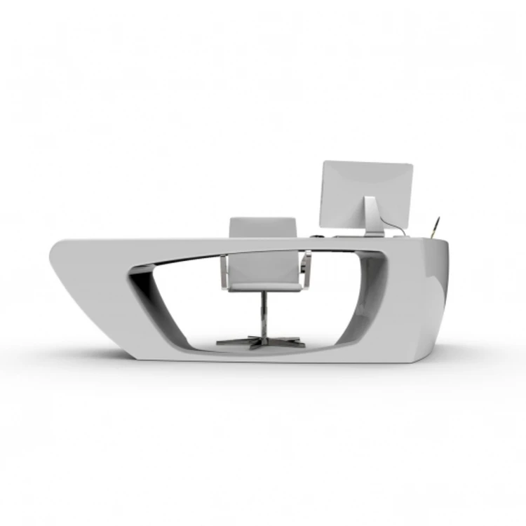 Rounded Desk Edge L Shape - Stylish & Durable Office Table