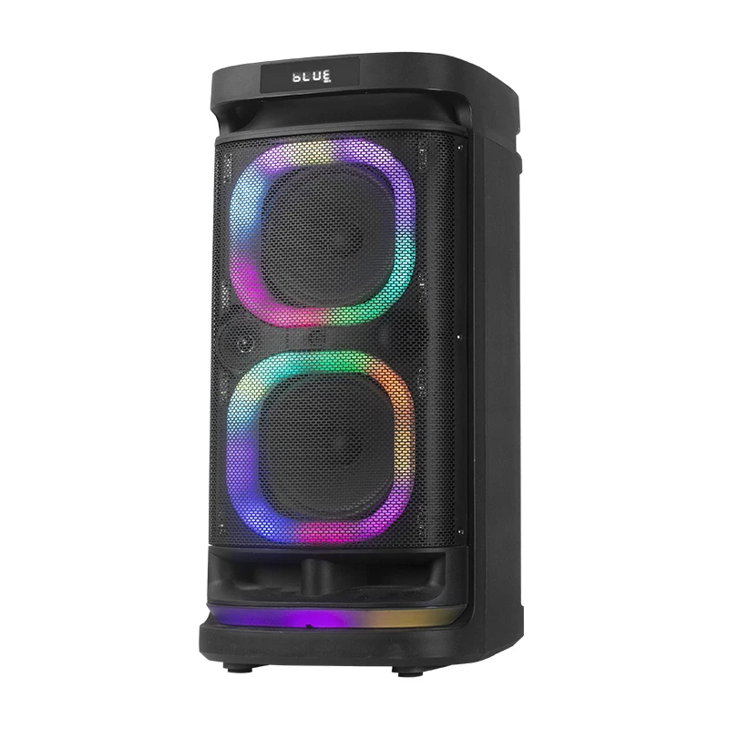 Sound Box with Microphone 8 Inch Big Bluetooth Speaker Trolley with ...