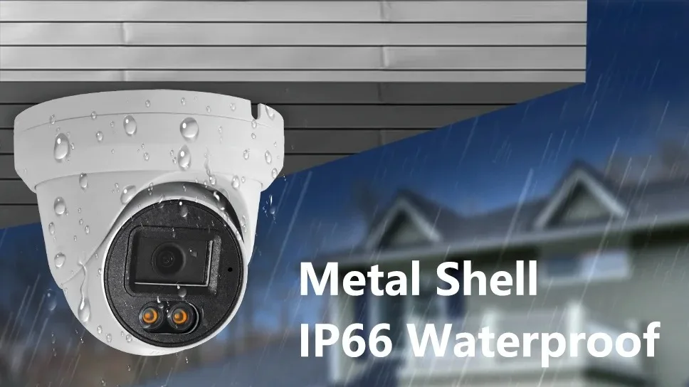 5mp Colorvu Turret Camera Hik Compatible Full Color Ip Camera ...