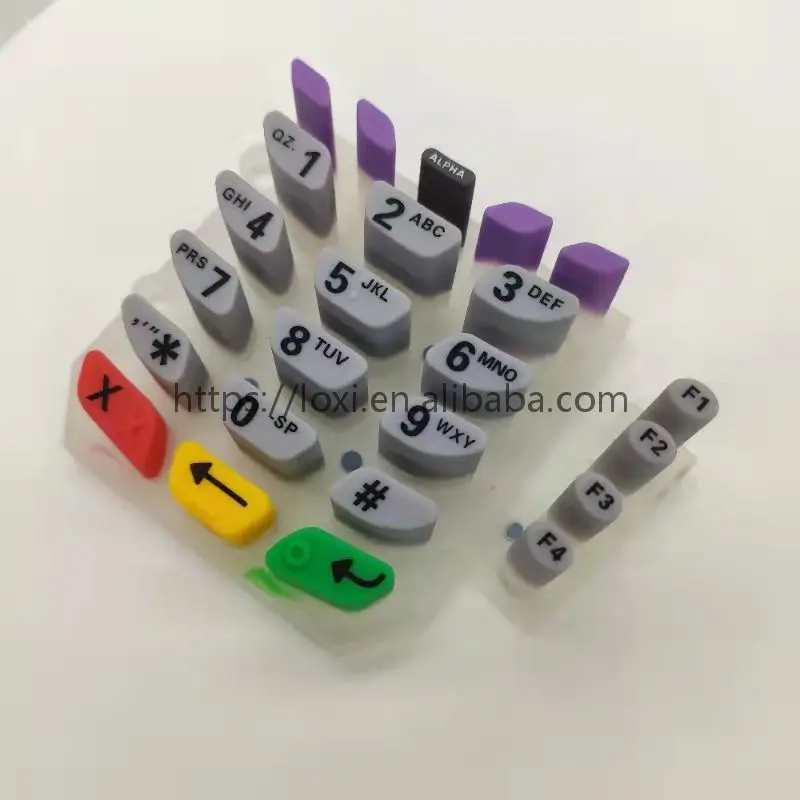 High quality Pos Terminal Replacement Keypad for Verifone VX510/VX520 ...