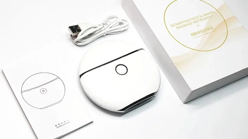 Electric Facial Lif Full Body Massager Colored Light Vibration Guasha ...