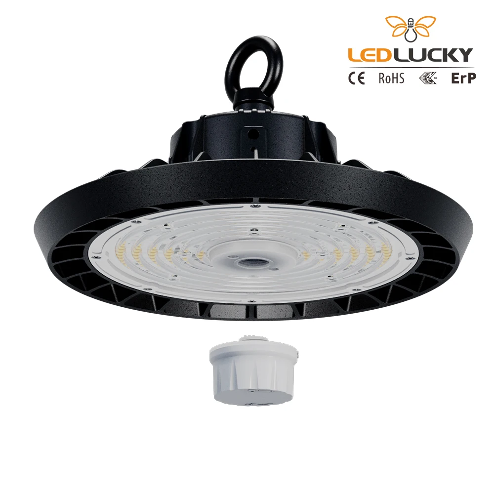 165lm/w High Lumens 1-10v Dimming Microwave Motion Sensor Tuya Ip65 Industrial 100w 150w 200w ...