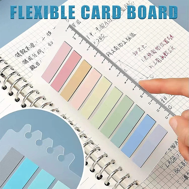 Customizable Waterproof Sticky Note Tabs - Perfect for Dividers