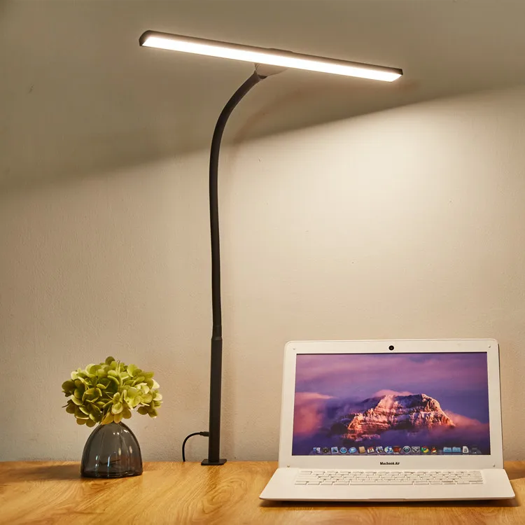 Hot Sales 12W Flexible Clip Led Desk Lamp Touch Control 5 Lighting ...