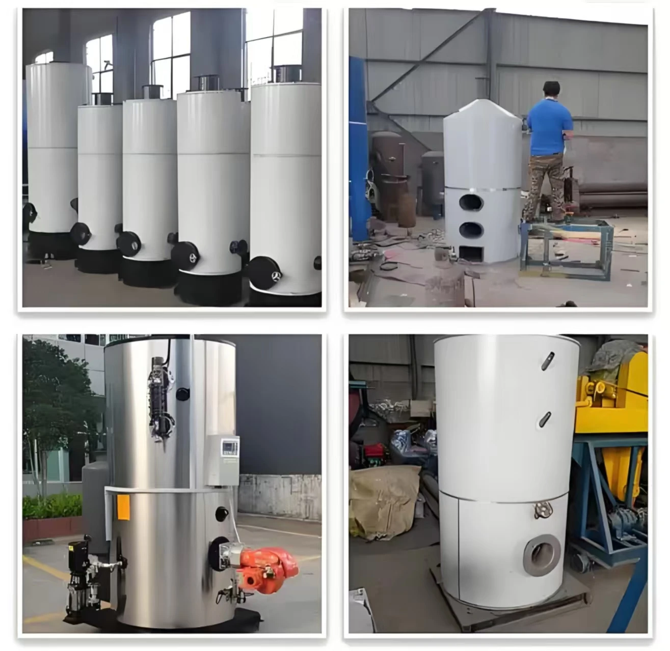 100kg-500kg Mini Vertical Steam Boiler - Efficient & Durable