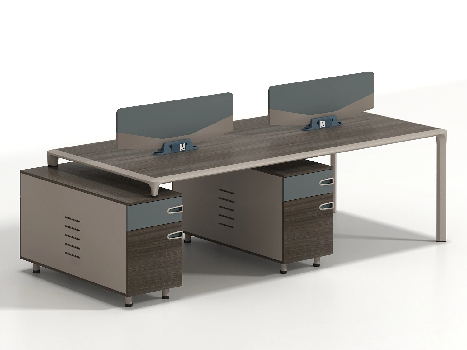 Qiumancang Modern Office Staff Desk - Modular & Extendable