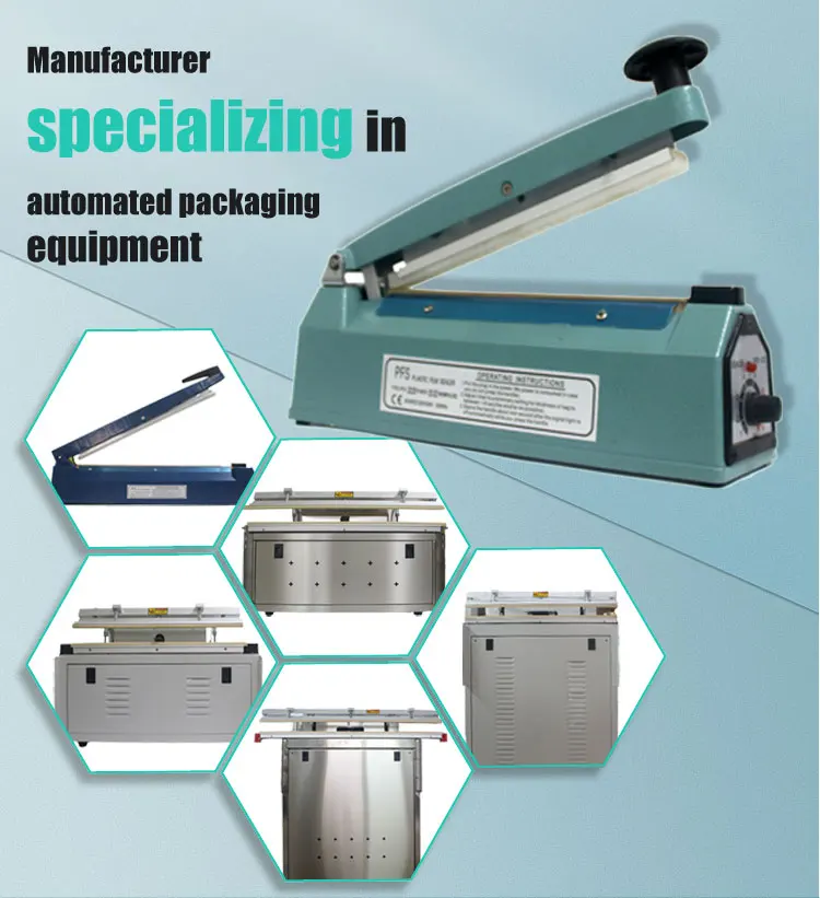 Pfs-200 Model Impulse Heat Sealer Manual Bags Sealer Heat Sealing ...