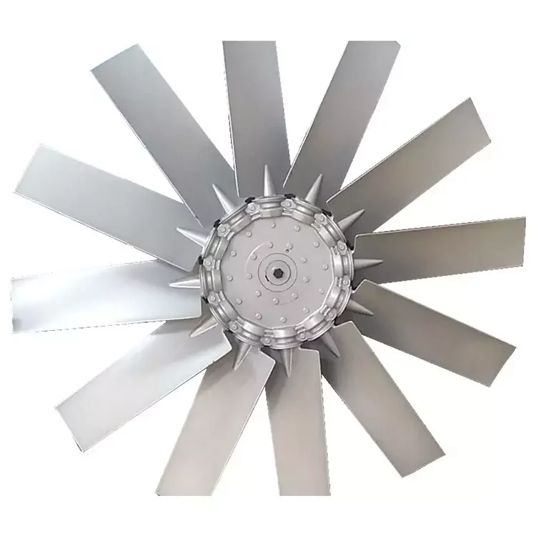 Industrial Axial Fan Blade 7 Leaves Radiator Impeller For Cooling Fans ...
