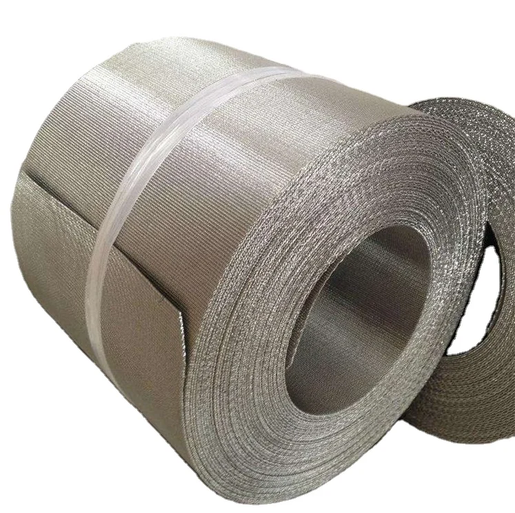 Reversed Dutch Stainless Steel Woven Mesh Filter Belt