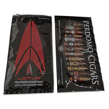 Custom Printed Zip Lock Cigar Moisturizing Bags Keep Cigar Tobacco ...