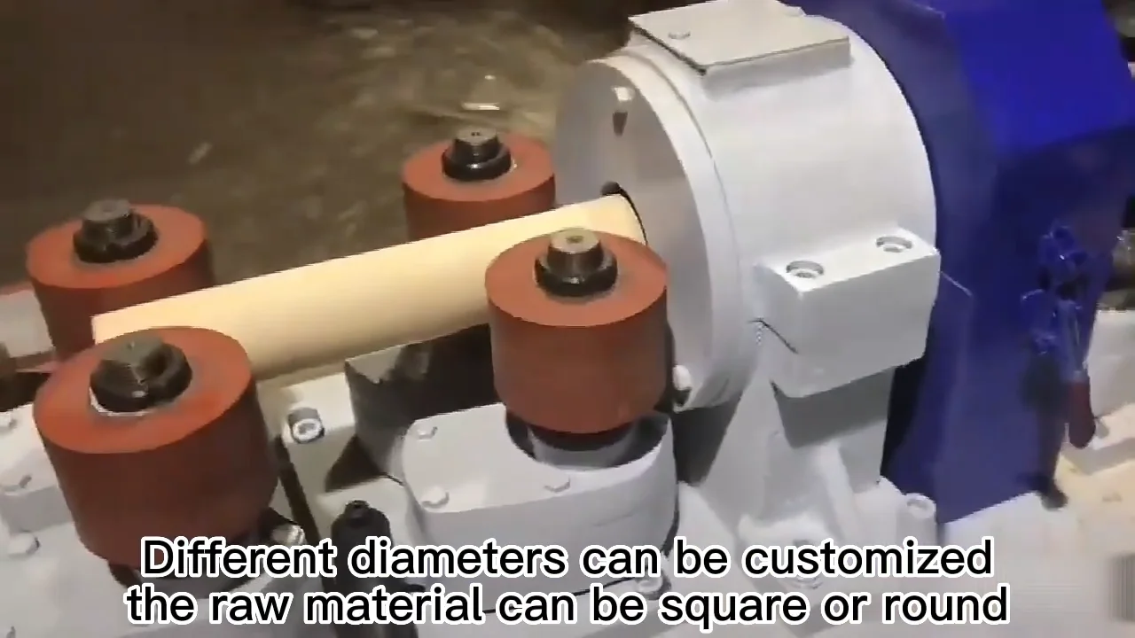 China Manufacture Automatic Broom Handle Dowel Making Machine Wood ...