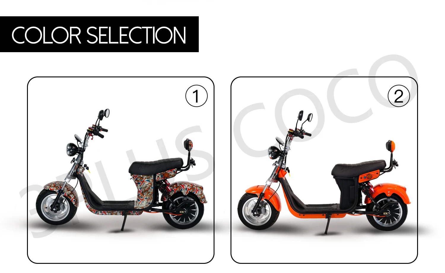 Citycoco Electric Scooters - Powerful 2000w & 3000w Bikes