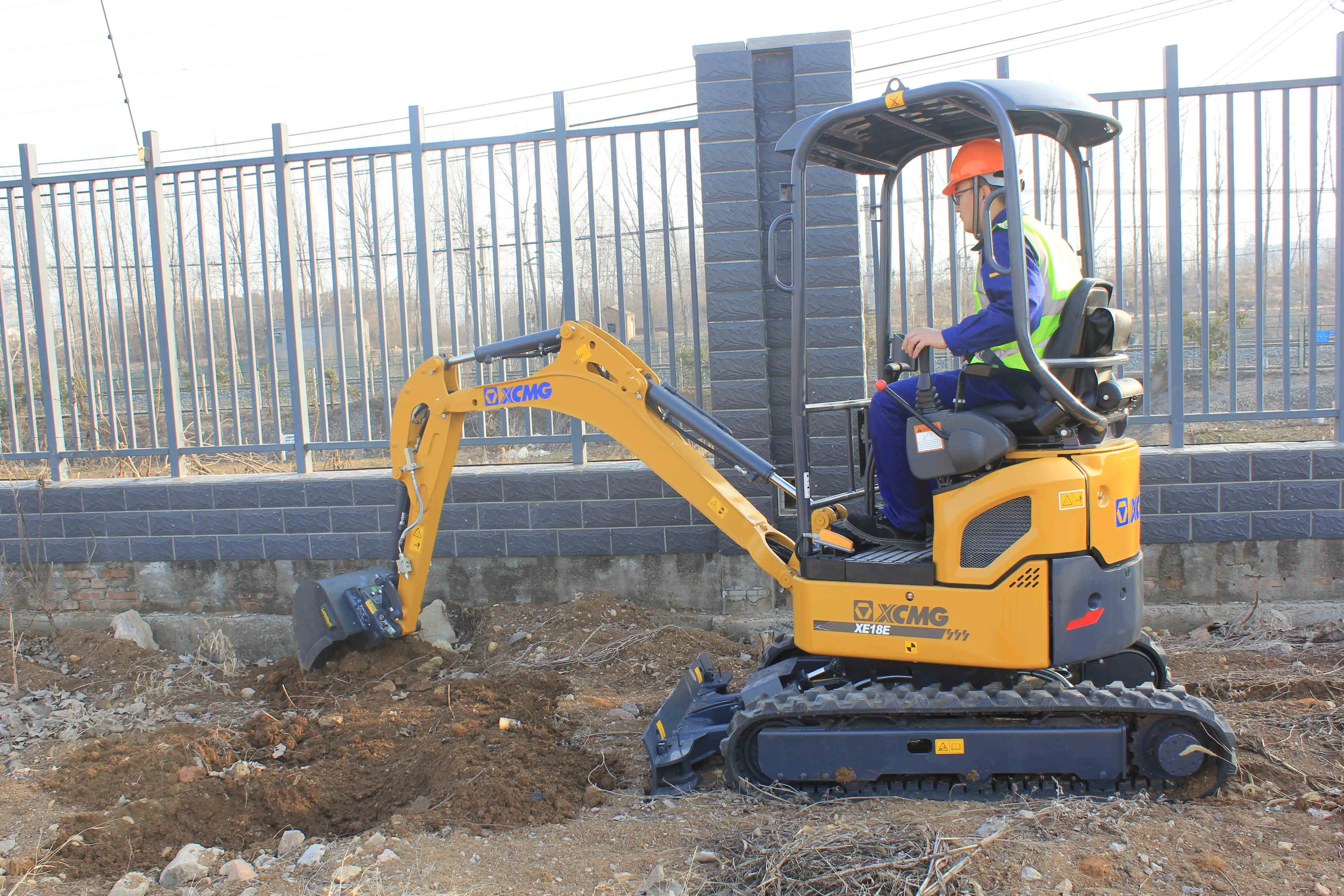Xcmg Official Xe17u Ce Epa Micro Excavator 1.8 Ton 2.0 Ton Mini Shovel ...