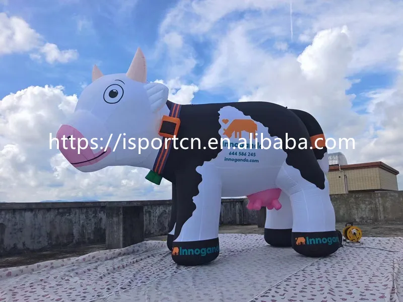 Factory Price Custom Inflatable Advertising Cartoon Model Cow For Sale ...