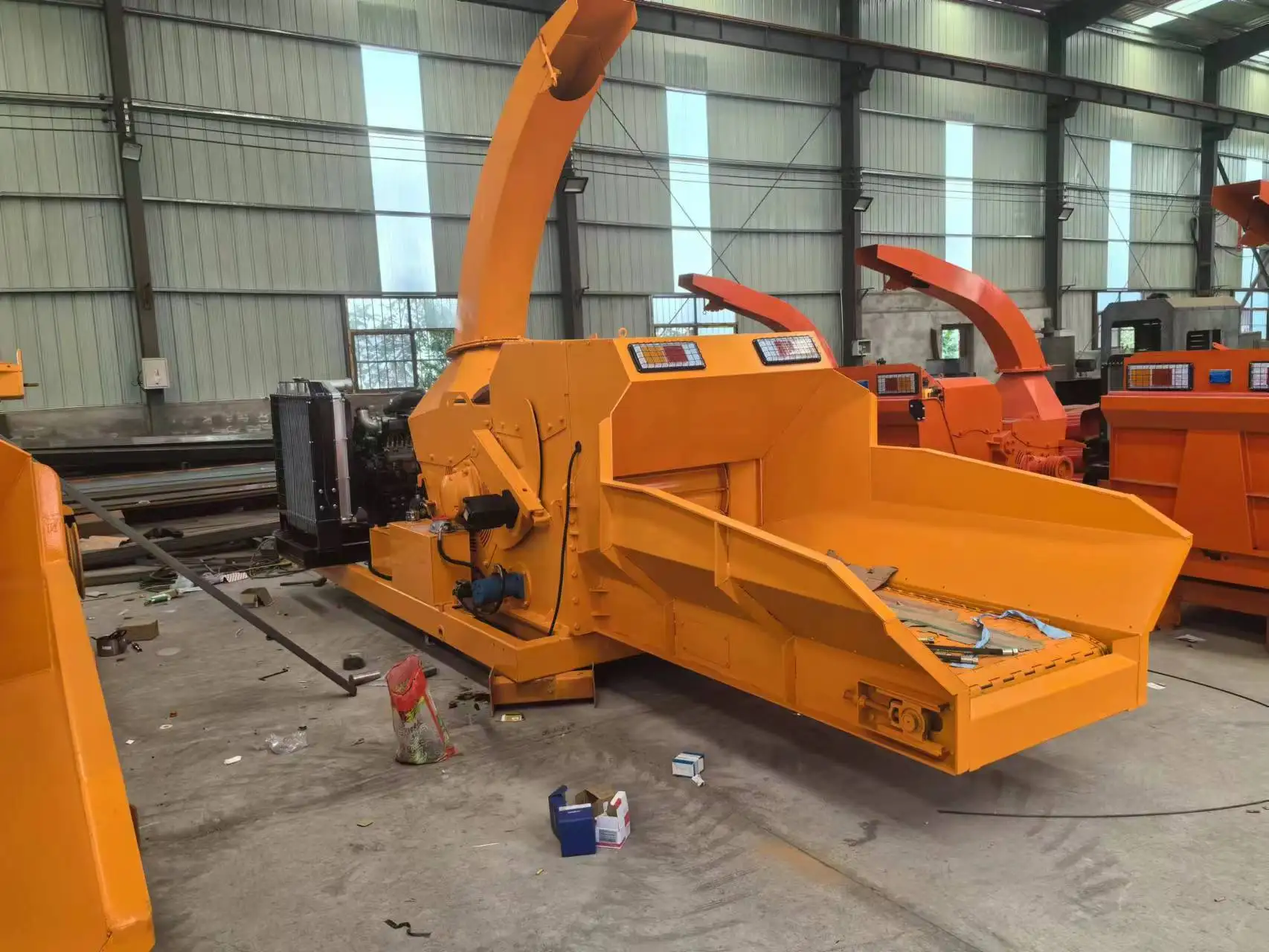 Banana Trees Chopping Shredder Machine - Efficient & Durable