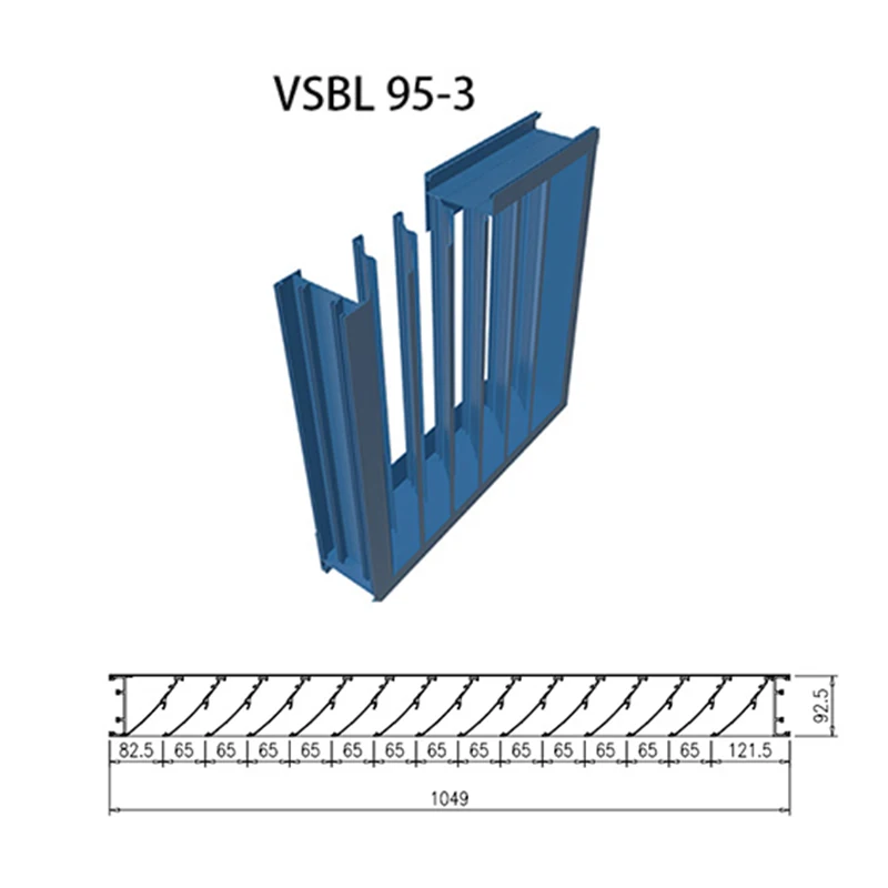 Outdoor Wall Panel Aluminum Louver with Insect Screen