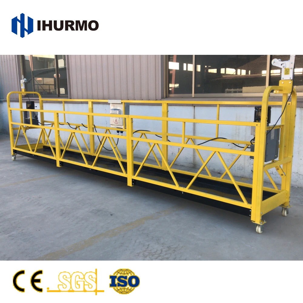 Construction Suspended Working Platform Electric Scaffolding ZLP630 ...