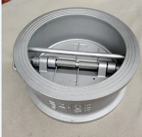 Non Return Wafer Type Swing Dual Plate Check Valve Dn100