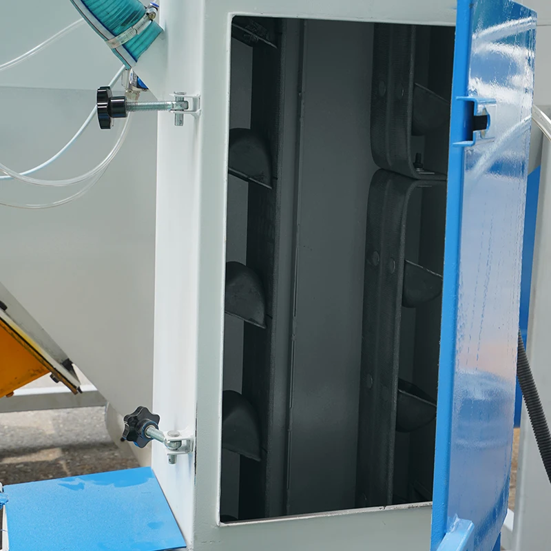 Airless Steel Shot Blaster Automatic Shot Blast Machine for Alloy Wheel ...