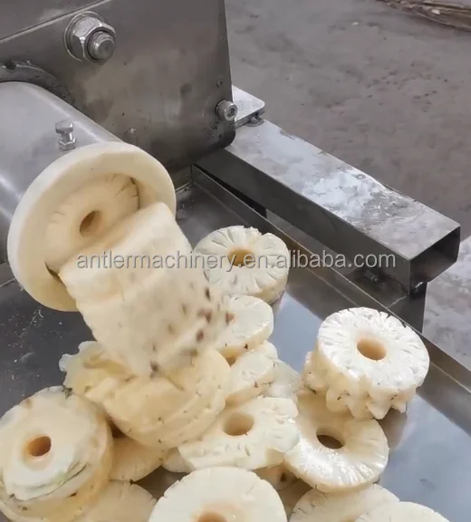New Model Automatic Pineapple Peeling Machine Pineapple Chunks Cubes ...