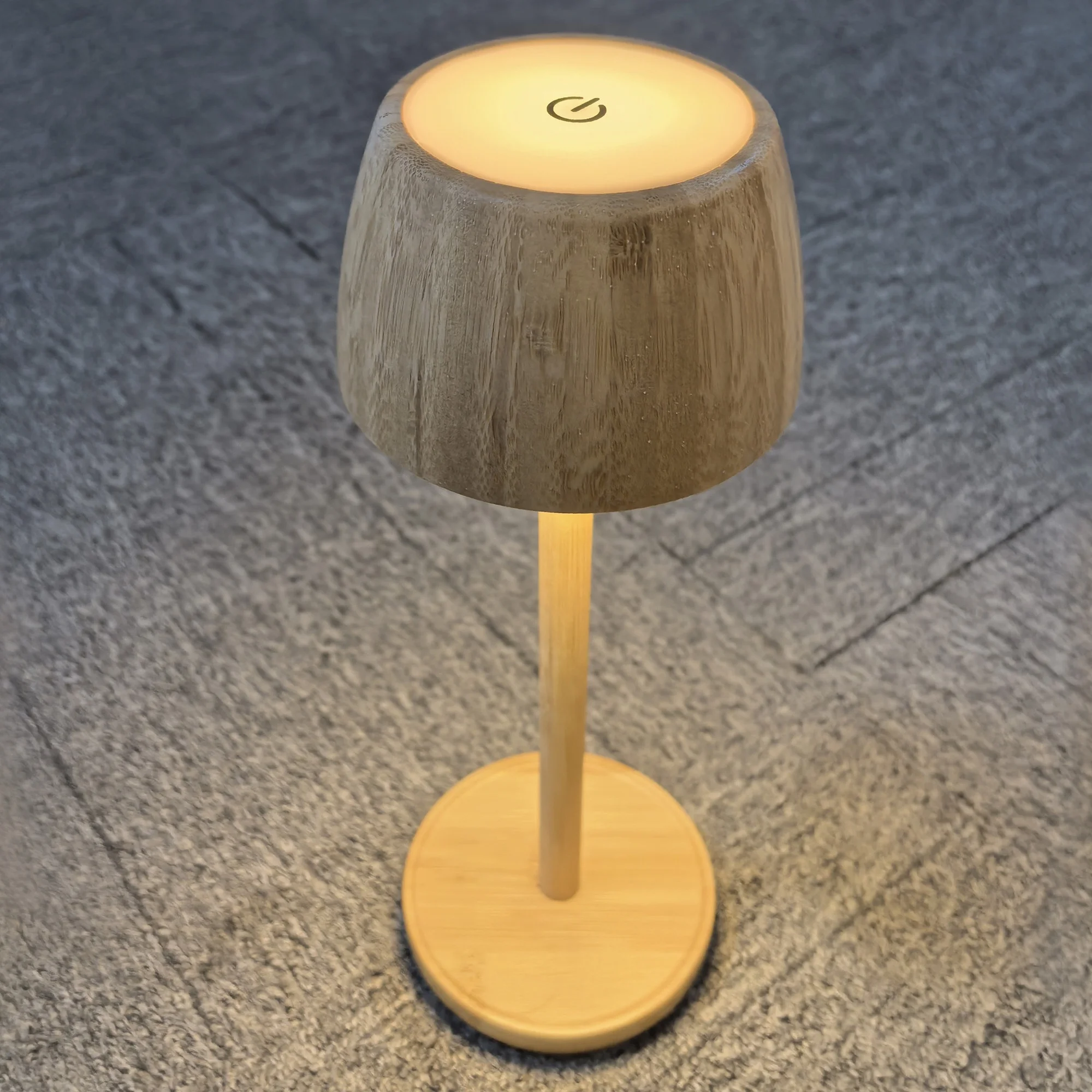 Wood Bamboo Style LED Night Light Various Holiday LED Lamp Desk USB ...