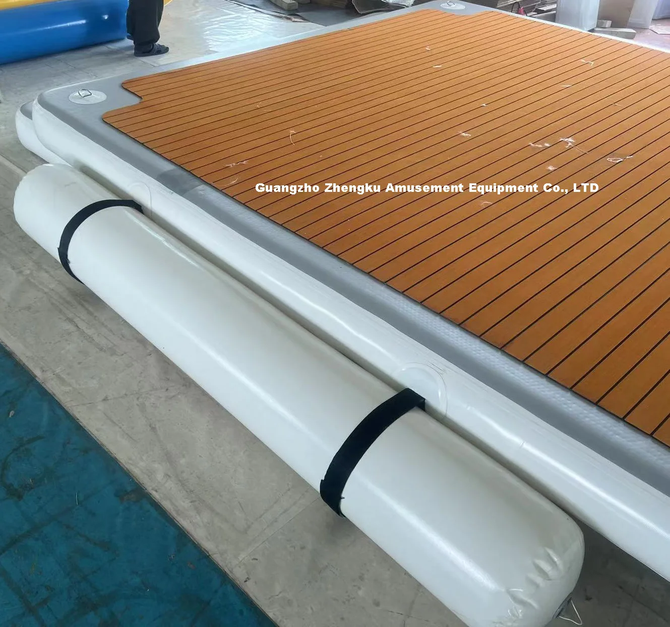 High Quality Drop Stitch Inflatable Floating Dock Platform For Pool ...