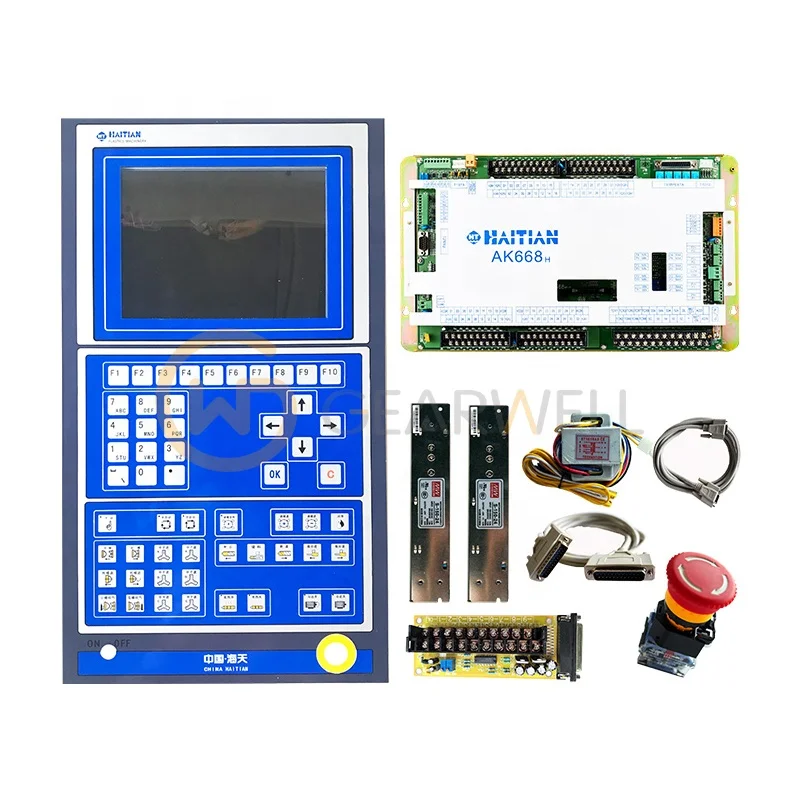 Techmation Ak668 E Full Set Control System Techmation Controller 12 ...