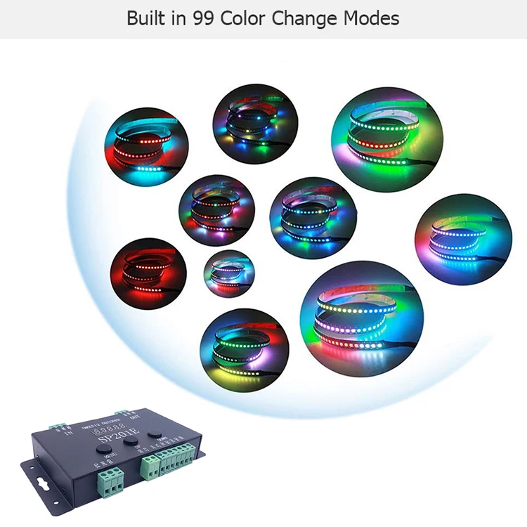 SP301E Led Controller - Addressable Pixel Strip Light
