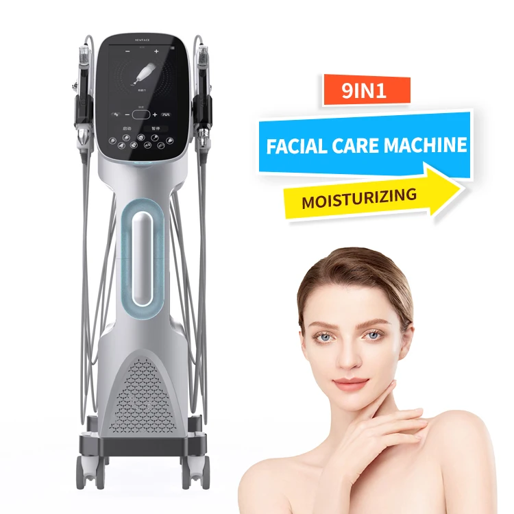 Newest 9 in 1 Facial Bubble Beauty Instrument Non Invasive Skin ...