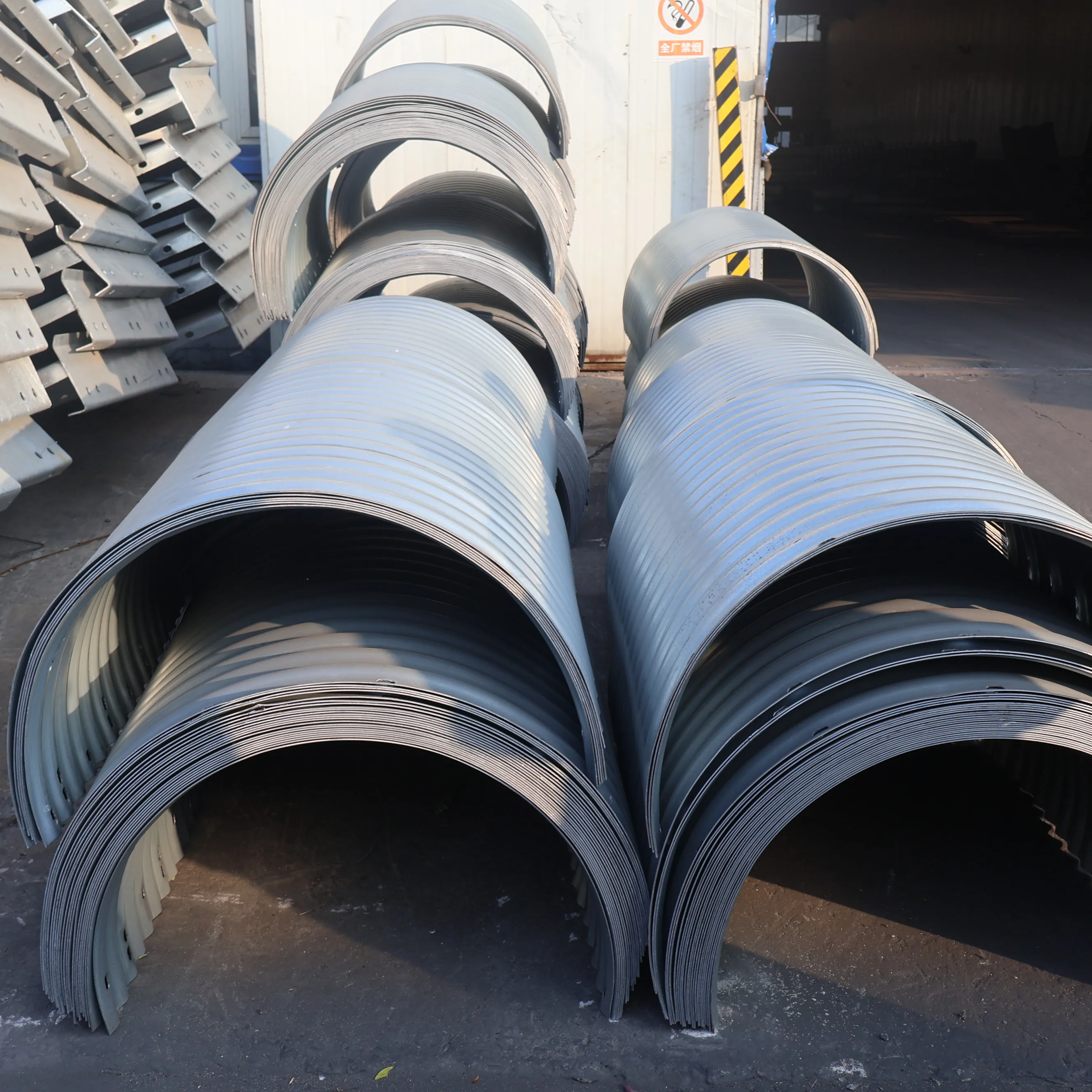 2000mm Corrugated Metal Culvert Pipe - Large Diameter Arch Pipe for ...