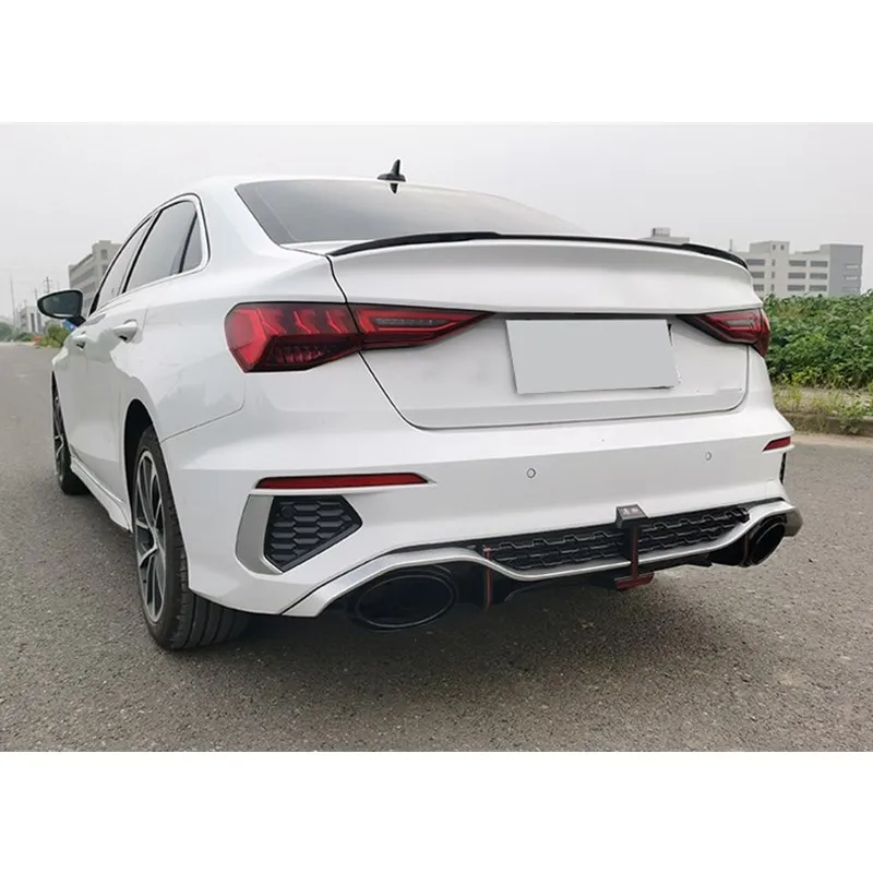 Body Parts Rs3-r Type Diffuser With Exhaust Pipes For Audi A3 8y 2021 ...
