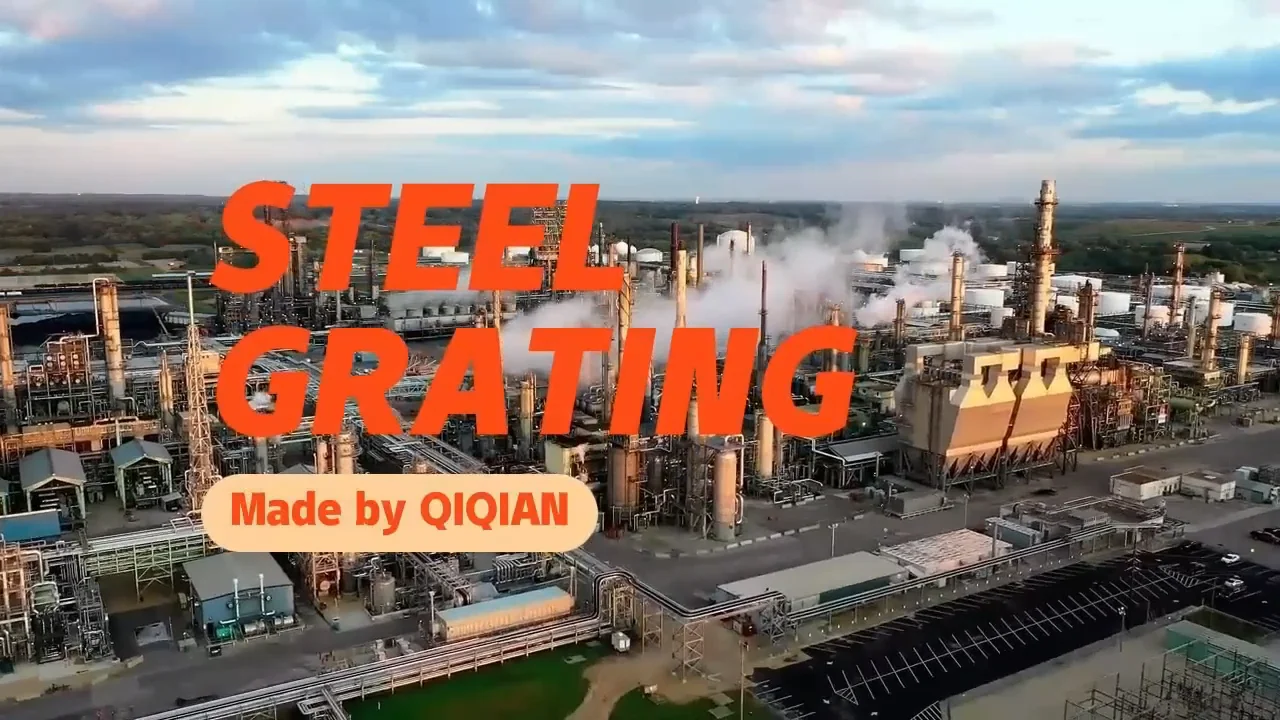 Steel Grating Canal Cover Drainage Channel Galvanized Steel Grating For ...