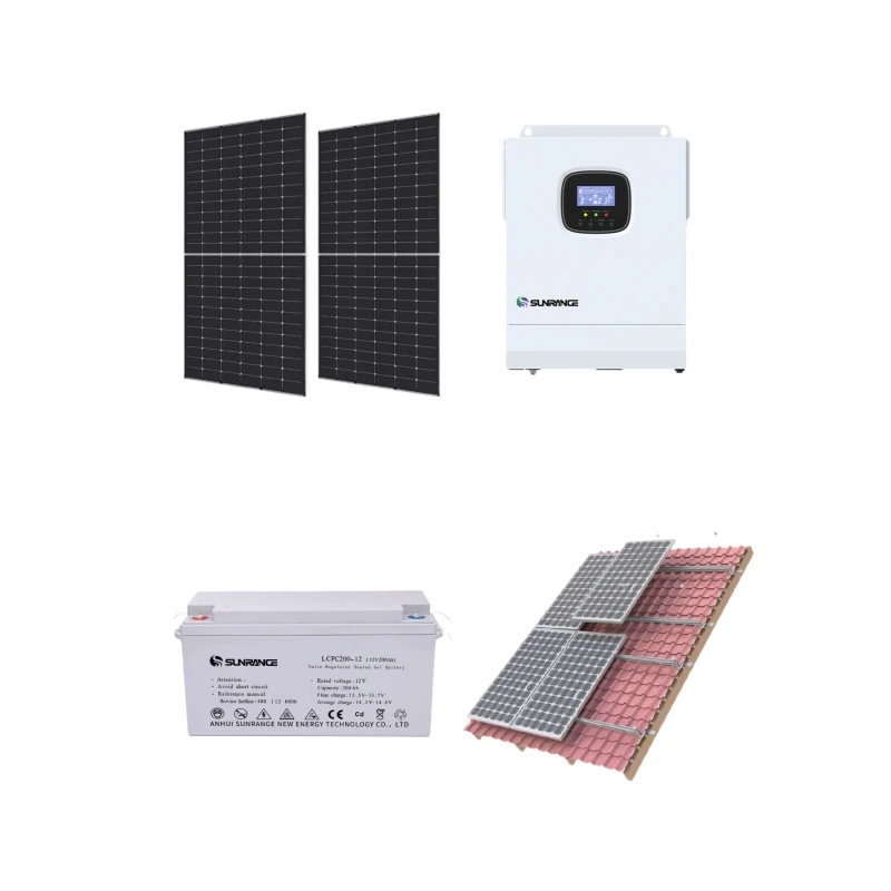 5Kw Complete Pv Solar Energy System Set 3Kw 6Kw 8Kw 5000W 6000W Solar Power Kit Grid Inverter ...