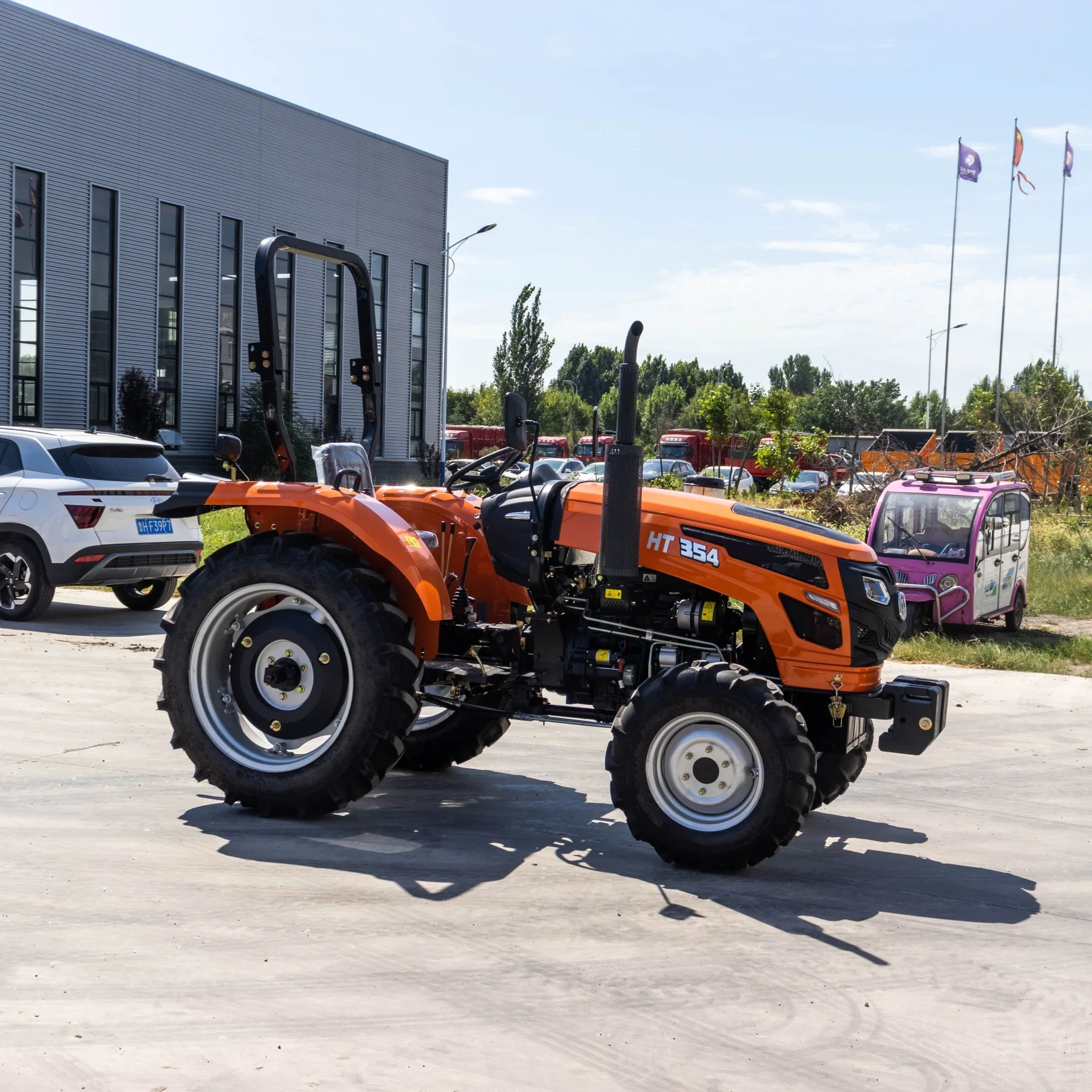 4x4 Wheel Agricultural Four Wheel Tractors 40 Hp 50 Hp 55 Hp 4wd Mini ...